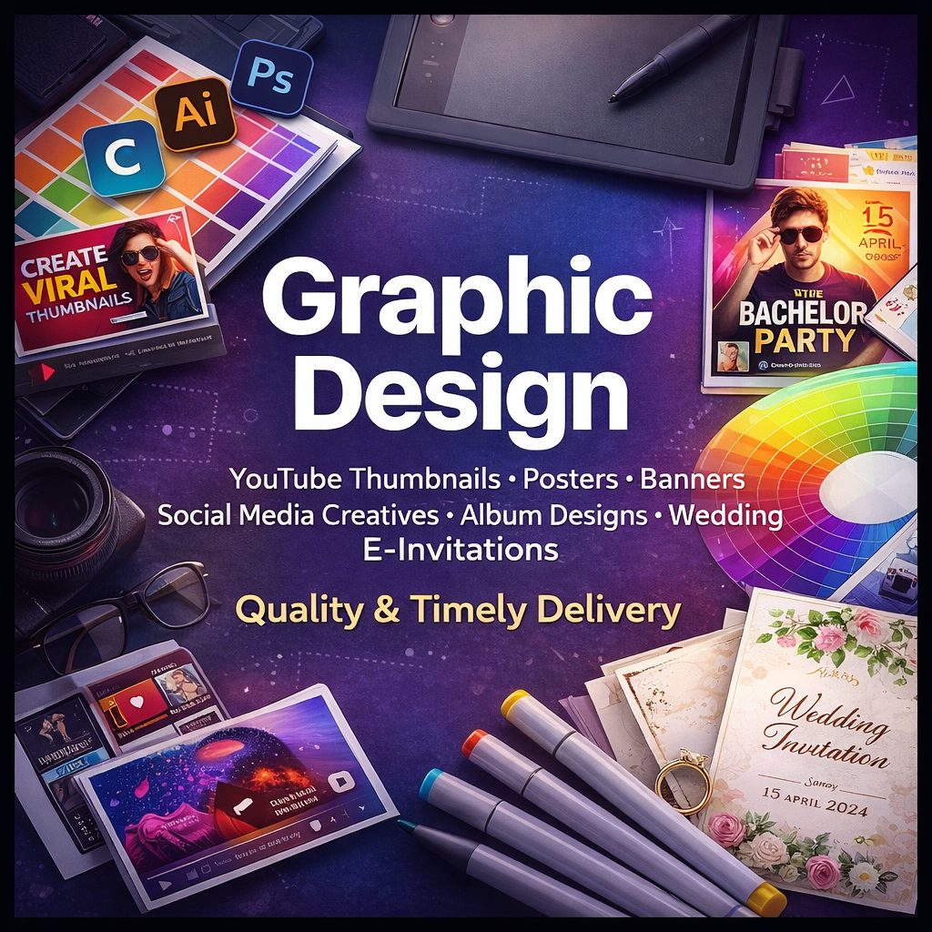 Graphic Design – my agency real profaile